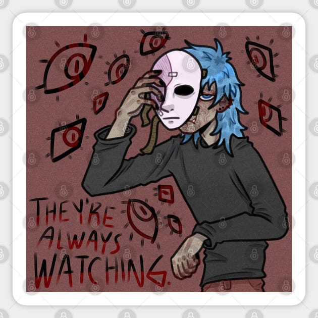 Sally Face - Sally Face - Sticker | TeePublic