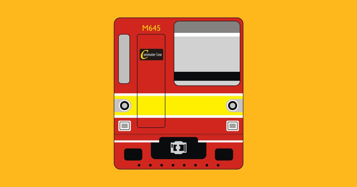 TM 6000 Series Jabodetabek Commuter Line Version - Train - T-Shirt ...