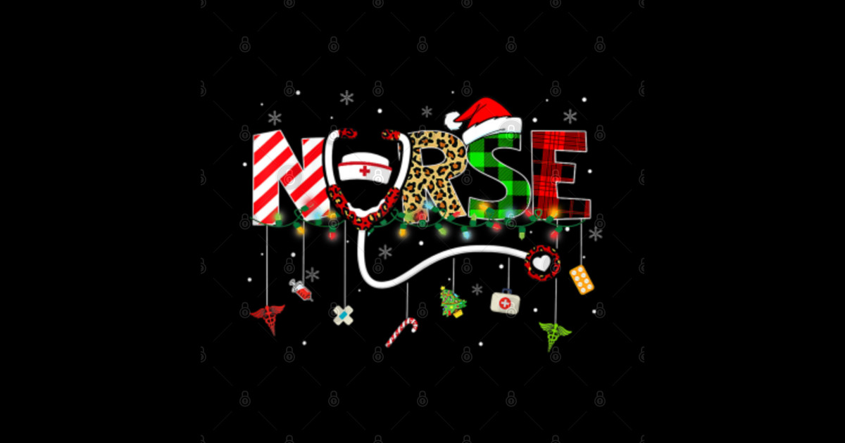 Christmas Boo Boo Crew Reindeer Nurse Buffalo Plaid Nurse - Christmas ...