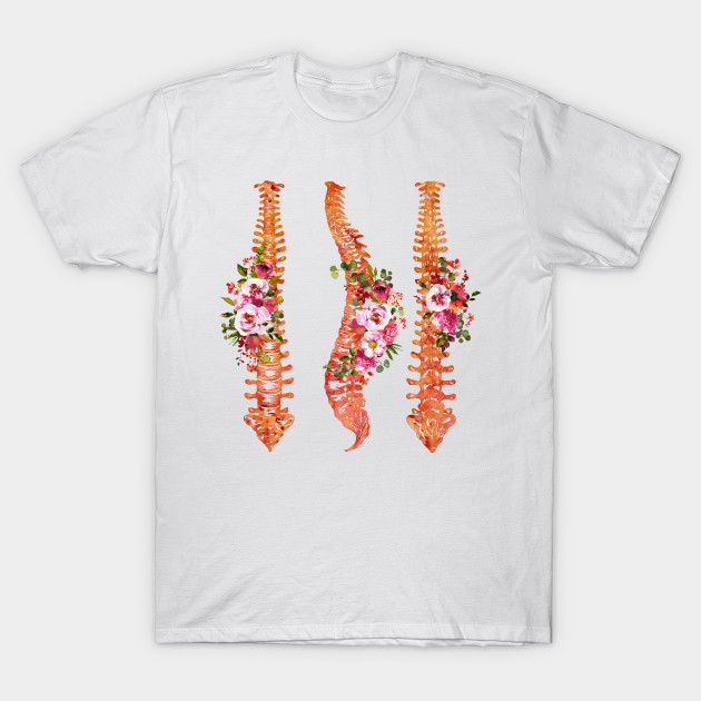 Human Spine - Spine - T-Shirt | TeePublic