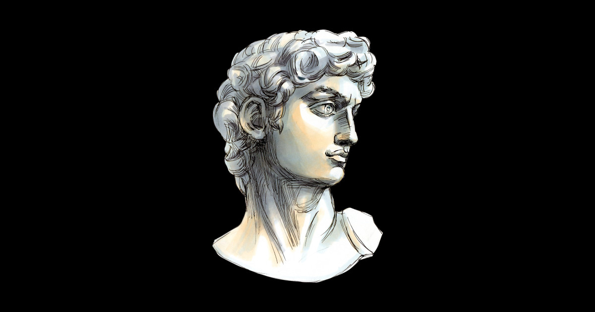 David Statue - David - Sticker | TeePublic