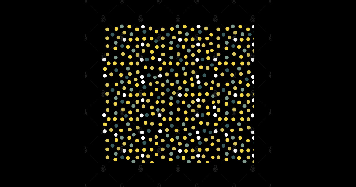 Playful Green and Yellow Dots Pattern - Patterns Face Masks - Tapestry ...