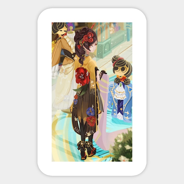 Chiori Genshin Impact - Genshin Impact - Sticker | TeePublic