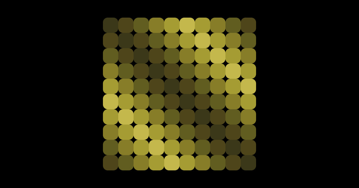 Retro Rounded Rectangle Gradient ~ Green - Mid Century Pattern ...