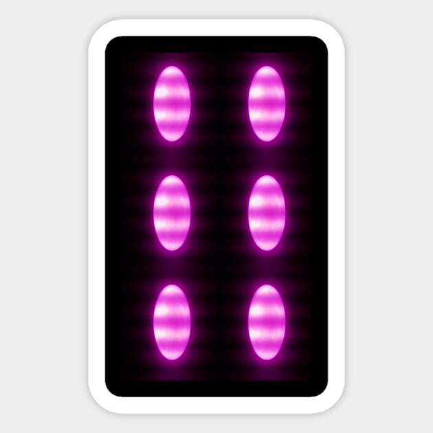 Violet light up - Light - Sticker | TeePublic