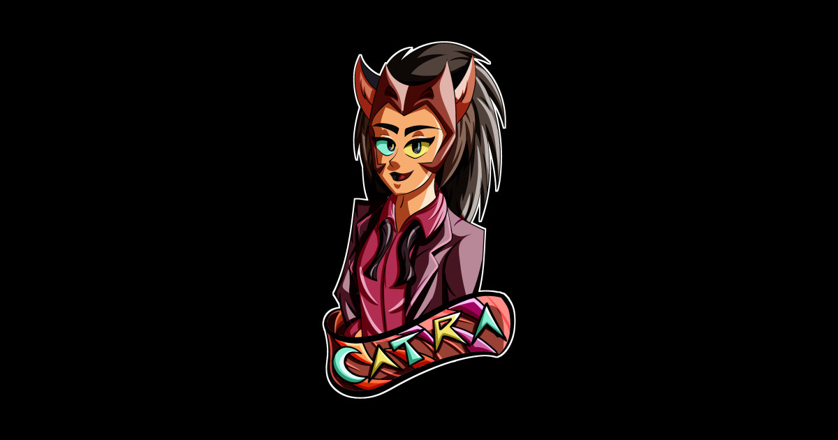 Catra - She Ra Fanart - Scorpia - Sticker | TeePublic
