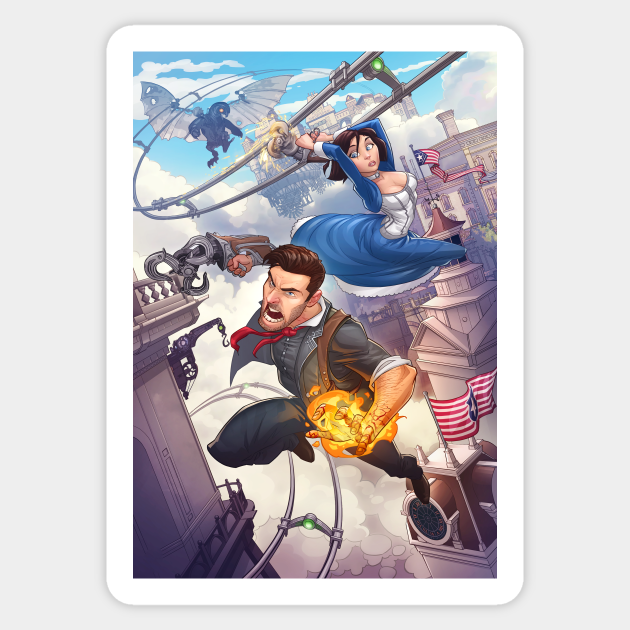 Bioshock Infinite - Bioshock - Sticker | TeePublic