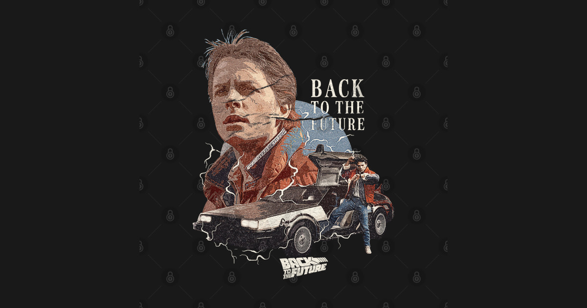 Marty Mcfly - Back to the Future - Back To The Future - T-Shirt | TeePublic