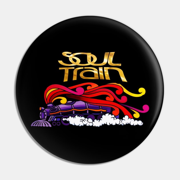 Soul Train retro - Soul Train - Pin | TeePublic