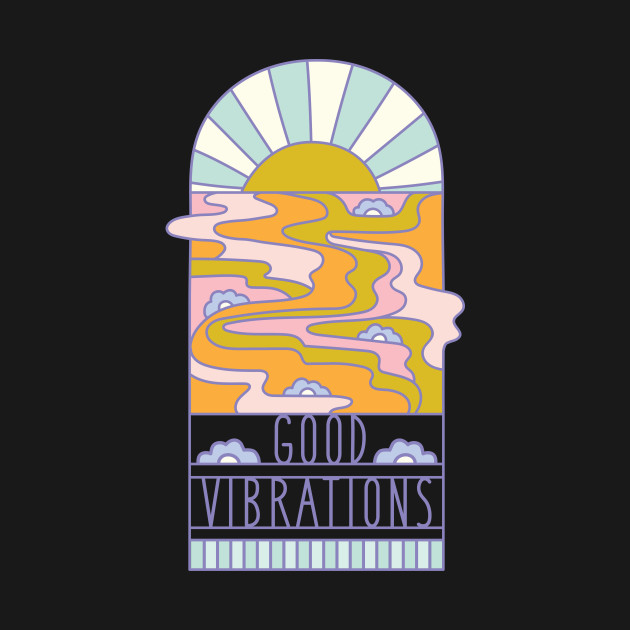 Good Vibrations Emblem - Good Vibrations - T-Shirt Designed & Sold By ...