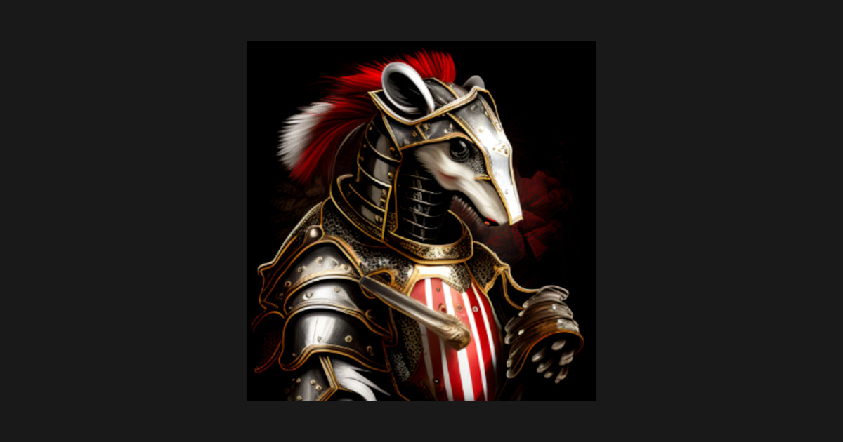 Badger Knight - Bingo - Badger Knight - T-Shirt | TeePublic