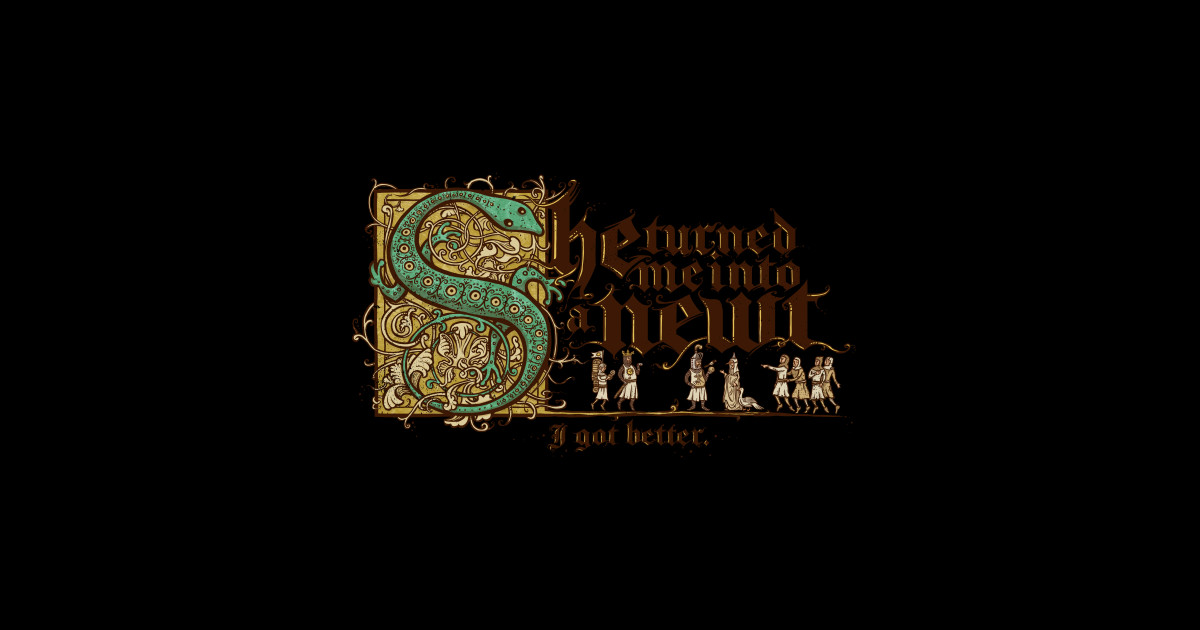 She turned me into a Newt - Monty Python And The Holy Grail - Magnet ...