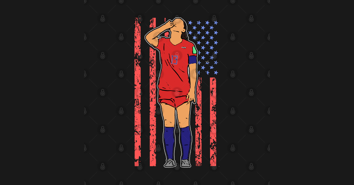 Alex Morgan Celebration - Alex Morgan - T-Shirt | TeePublic