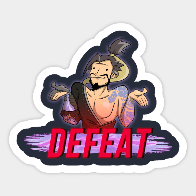 Defeat - Overwatch - Sticker | TeePublic