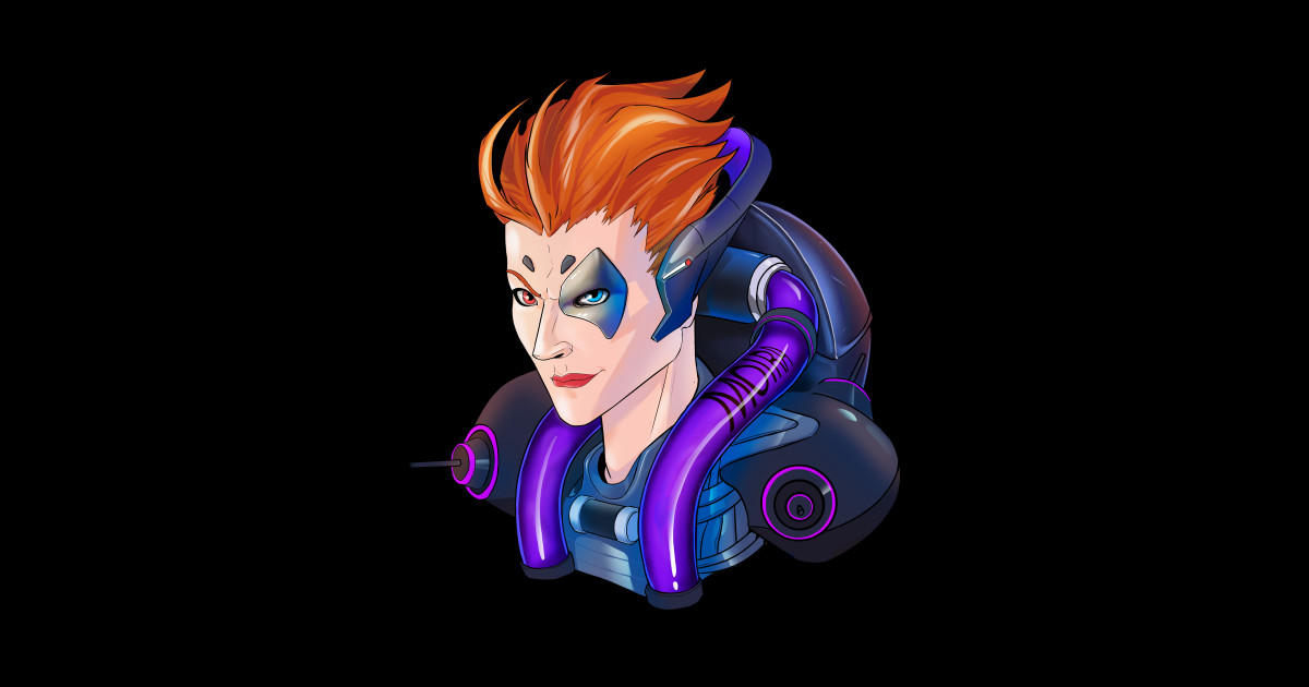 moira in overwatch - Moira - Sticker | TeePublic