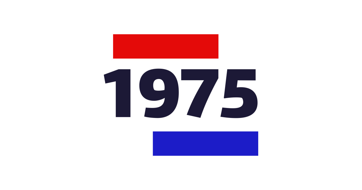 1975 LOGO - 1975 Birthday Retro - T-Shirt | TeePublic