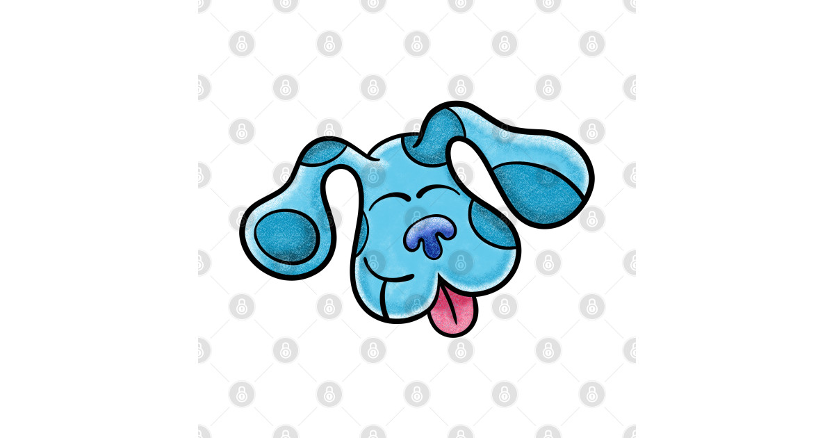 Chalk Blue - Blues Clues - T-Shirt | TeePublic