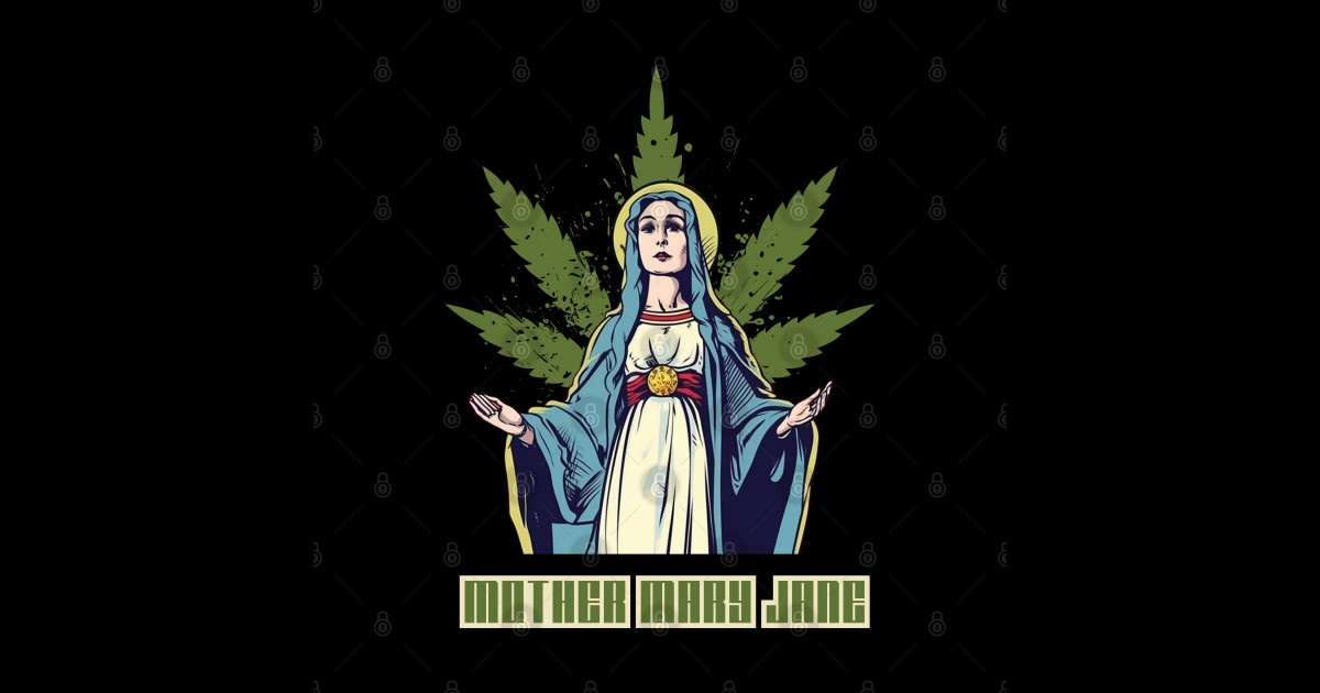 Mother Mary Jane - Mother Mary Jane - Sticker | TeePublic