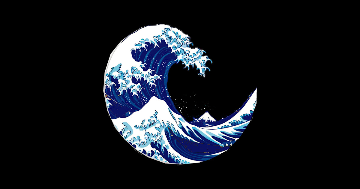 Modern Great Wave-A Circular Twist on a Classic - Japanese Art ...