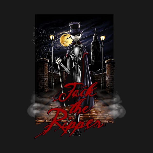 Jack the Ripper - Jack Skellington - T-Shirt | TeePublic
