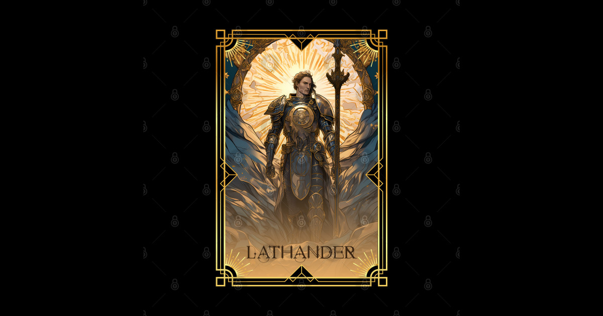 Lathander The Morninglord from the Baldur's Gate 3 and Dangeons and ...