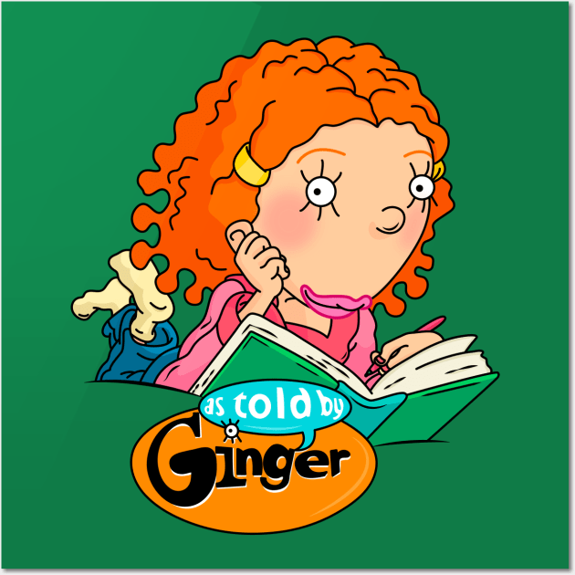 as told by ginger coloring pages