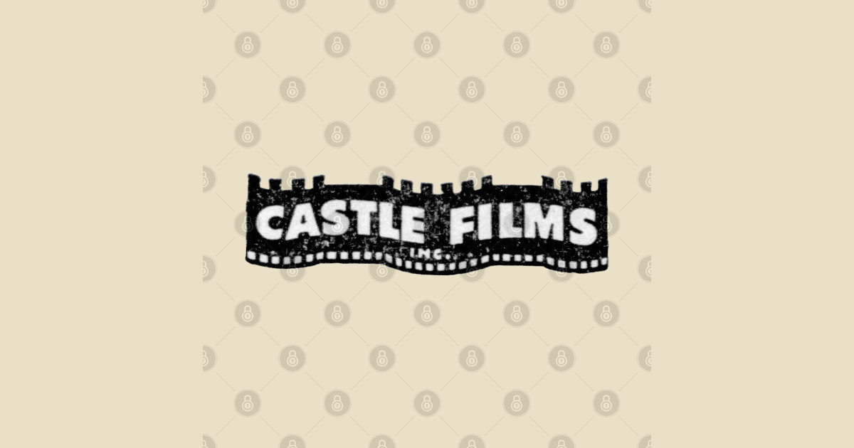 Castle Films logo (Faded) - Castle Films - T-Shirt | TeePublic