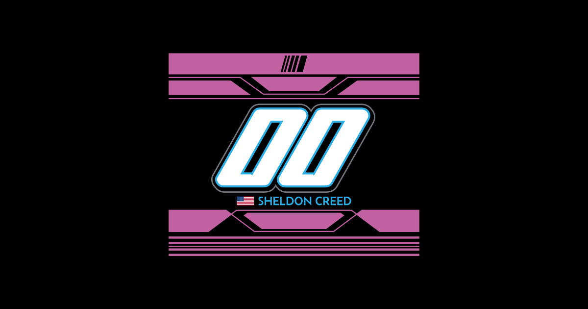 Sheldon Creed #00 2025 NASCAR Graphic Design Art - Sheldon Creed ...
