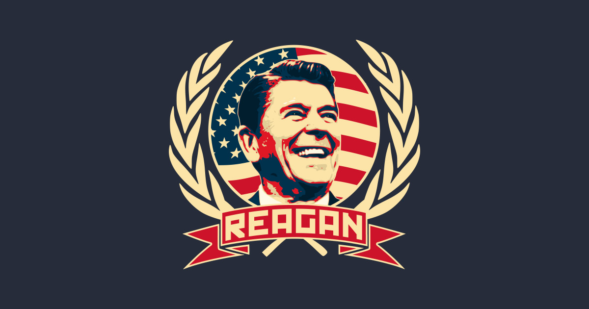 Ronald Reagan - Reagan - Pin | TeePublic