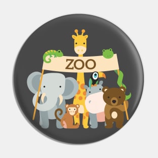 Zoo Animals Zoo Animal Pins and Buttons for Sale | TeePublic