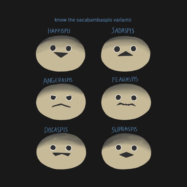 know the sacabambaspis variants - Emojis - T-Shirt | TeePublic