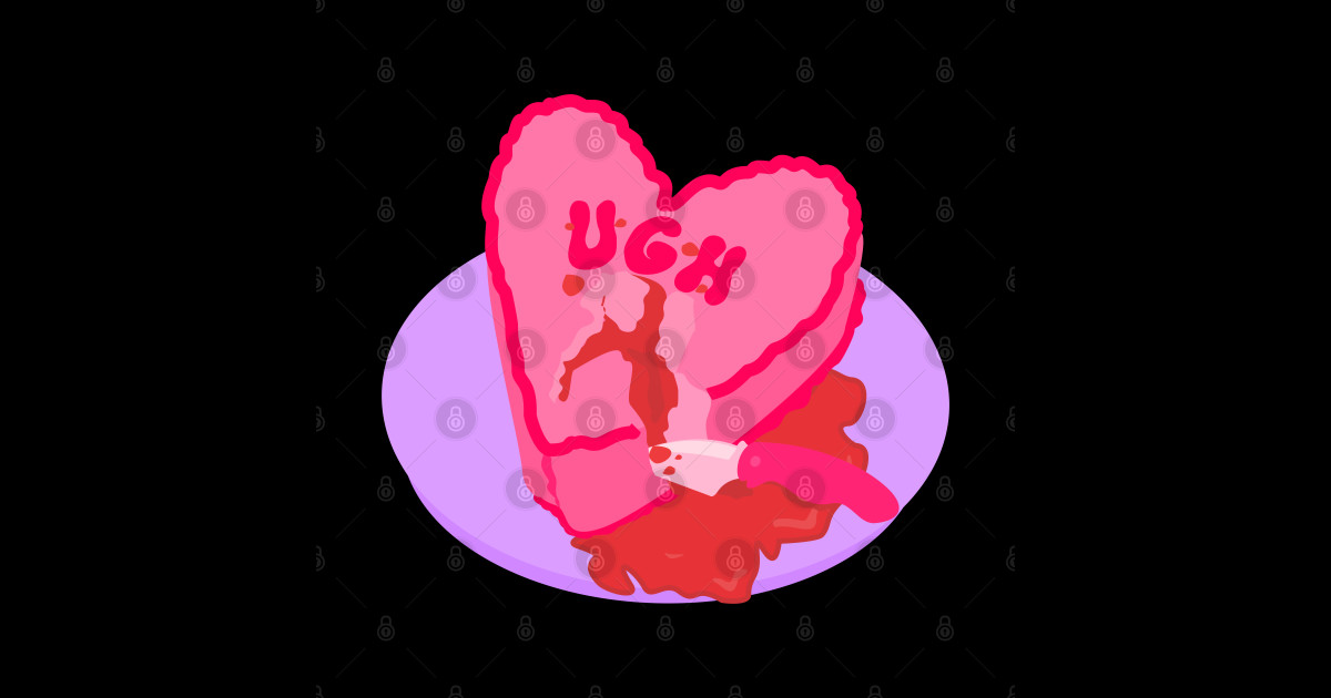 UGH! - Creepy Cute - Sticker | TeePublic