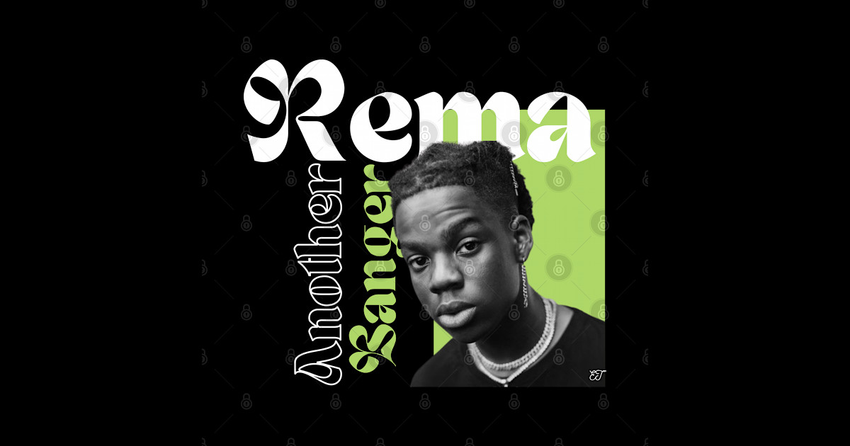 Rema - Artist - Sticker | TeePublic