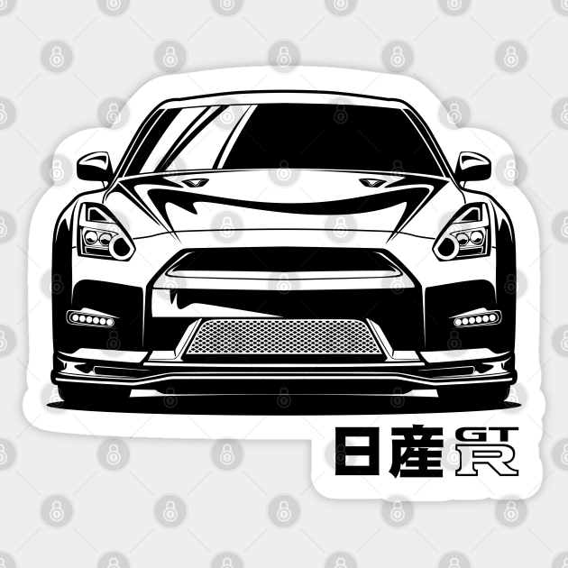 Nissan GTR R35 - Nissan Gtr - Sticker | TeePublic