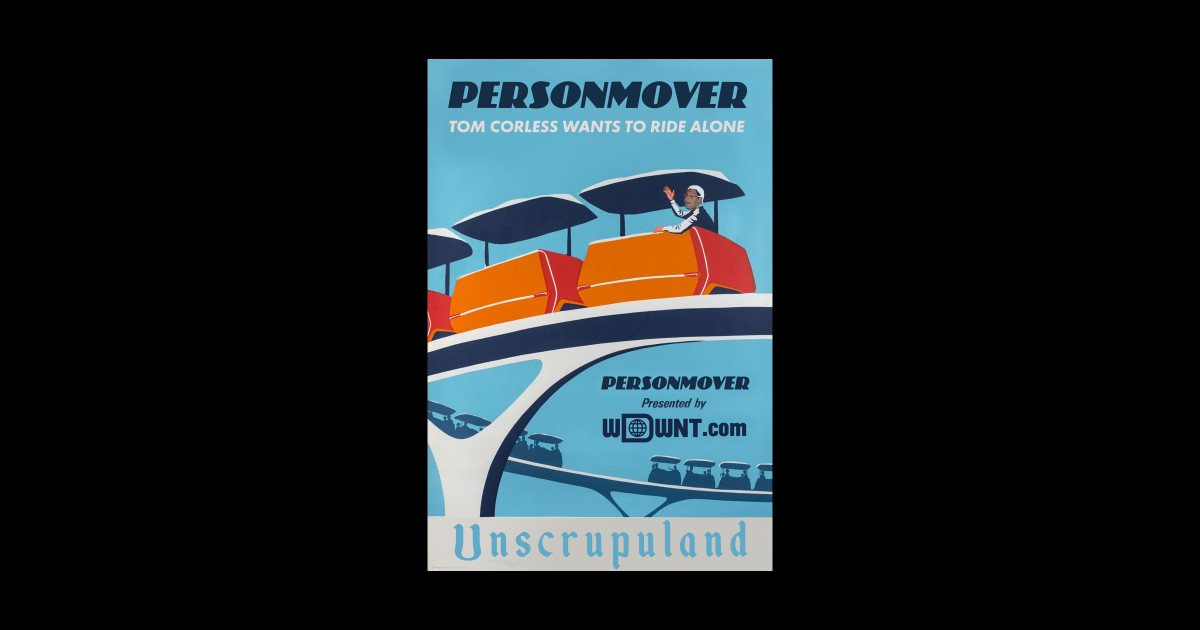 Unscrupuland - People Mover - Sticker | TeePublic