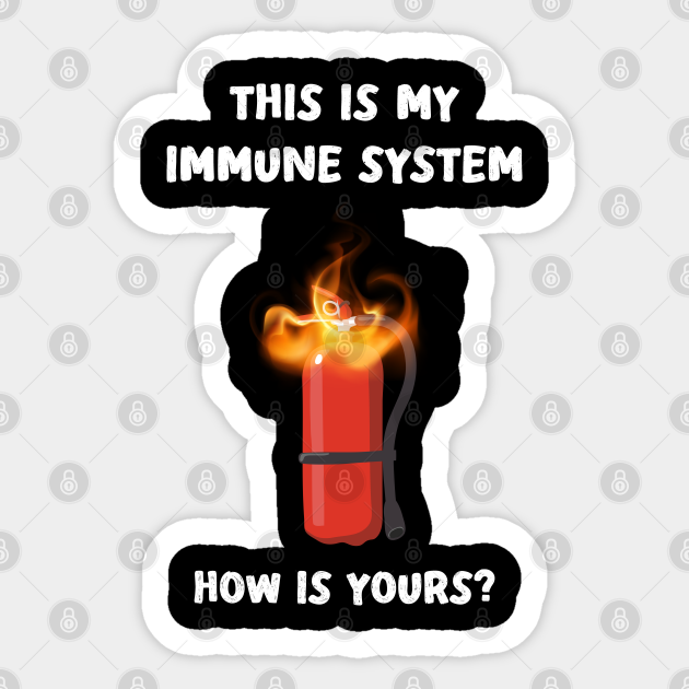 funny autoimmune disease vecto art - Autoimmune Disease - Sticker ...