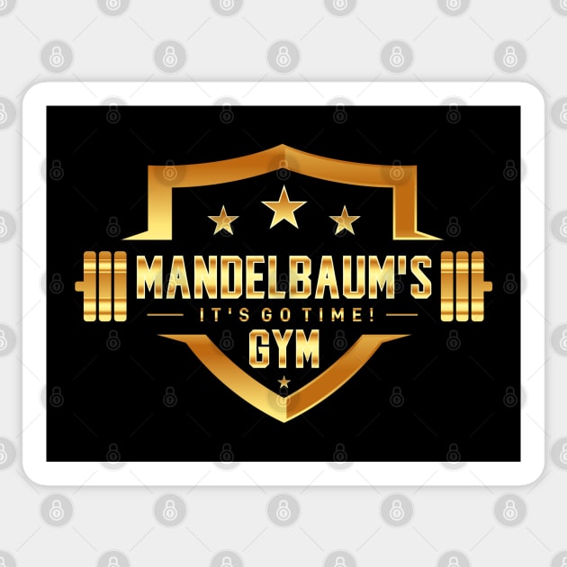 Mandelbaum's Gym - It's Go Time! - Seinfeld - Seinfeld - Sticker ...