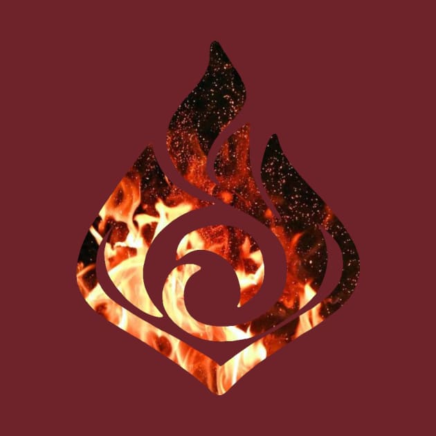 Pyro Element Genshin Impact - Genshin Impact - T-Shirt | TeePublic