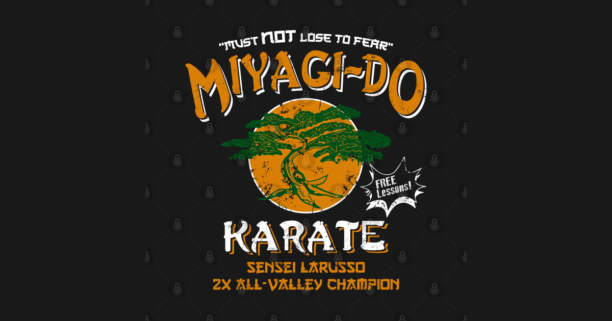 Miyagi Do Karate Free Lessons - Miyagi Do Logo Bonsai Tree - Long ...