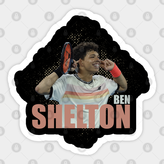 Ben Shelton - Ben Shelton - Sticker | TeePublic