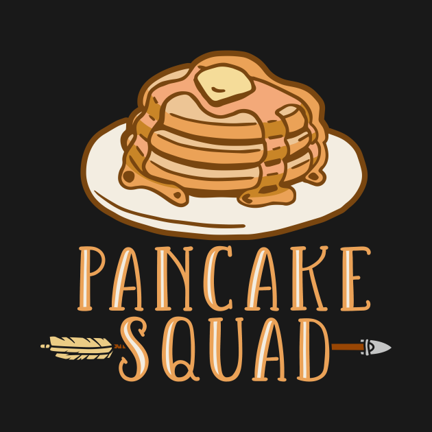Pancake Squad - Pancakes - T-Shirt | TeePublic