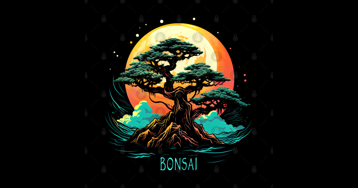 The Art Of Bonsai - Beautiful Bonsai Tree - Bonsai Tree - Posters and ...