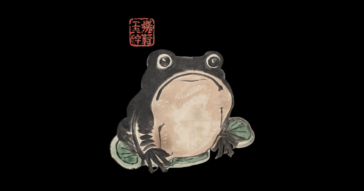 Grumpy Frog - Funny Grumpy Frog Design for Amphibian Lovers - Grumpy ...