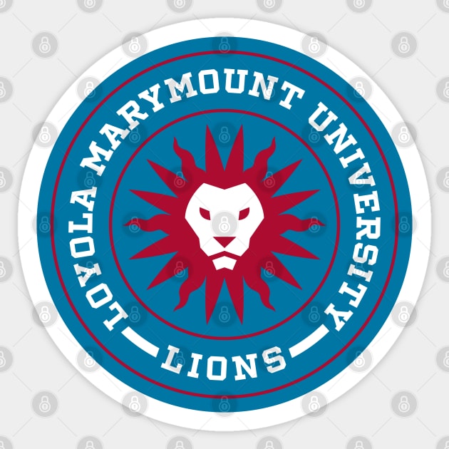 LMU - Lions - Lions - Sticker | TeePublic