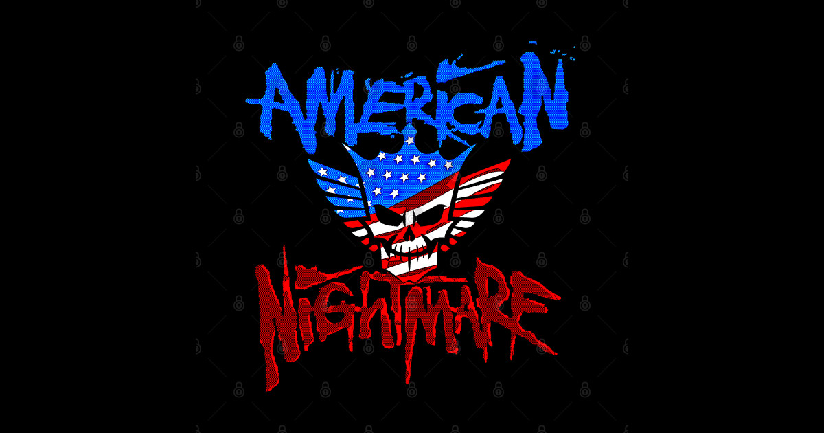 American Nightmare // Retro Comics Style - American Nightmare - Sticker ...