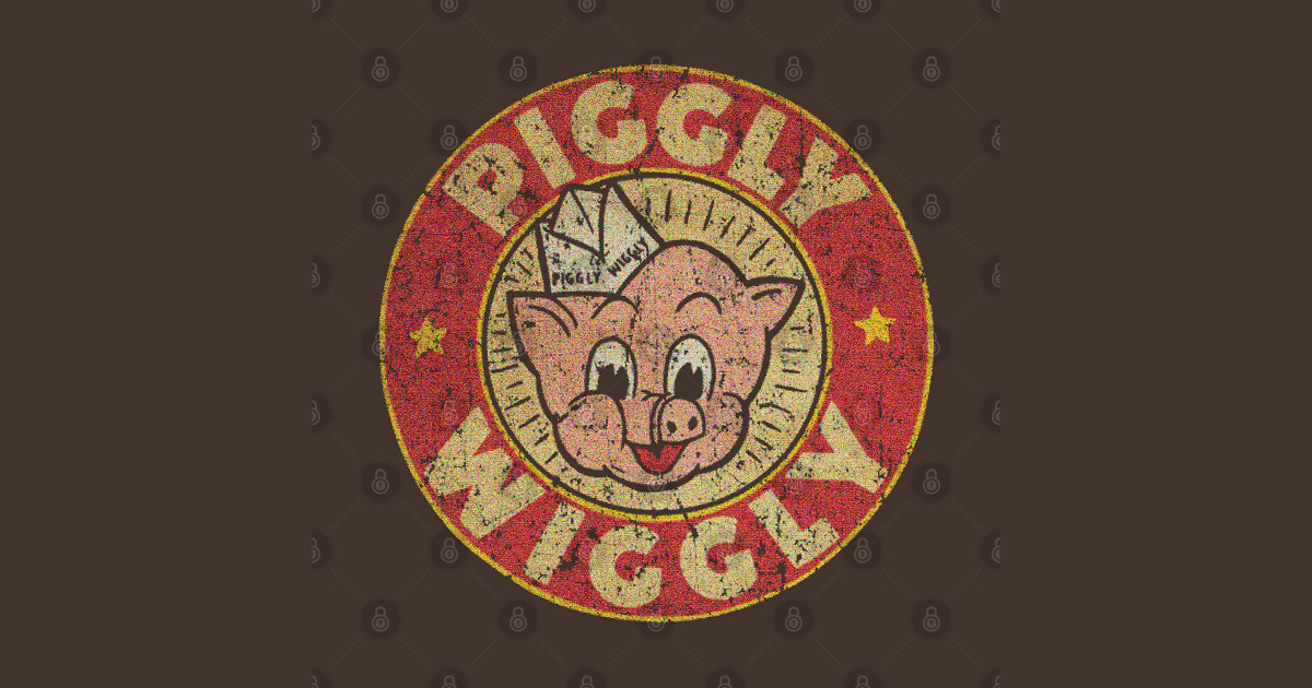 Piggly Wiggly Graphic Design - Piggly Wiggly - T-Shirt | TeePublic