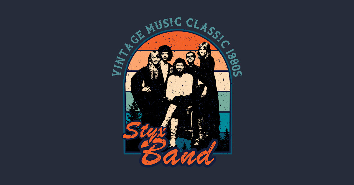 Styx Band 80s Music - Styx Band - T-Shirt | TeePublic