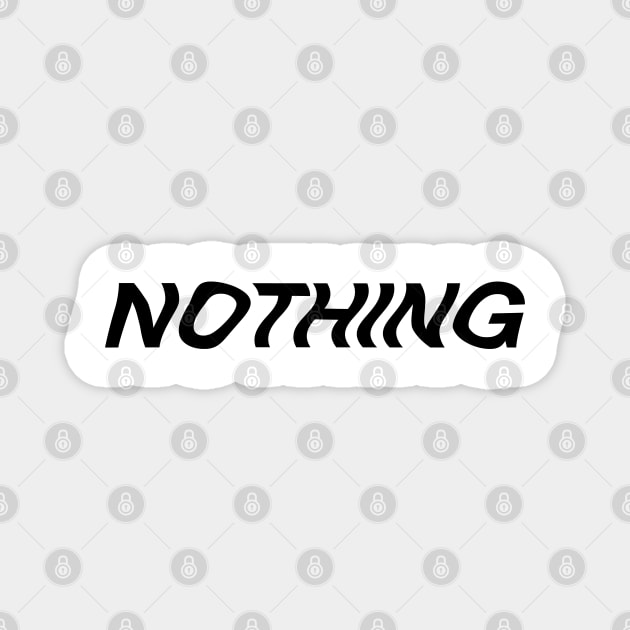 Nothing - Aesthetic Design - Aesthetic Designs - Magnet | TeePublic