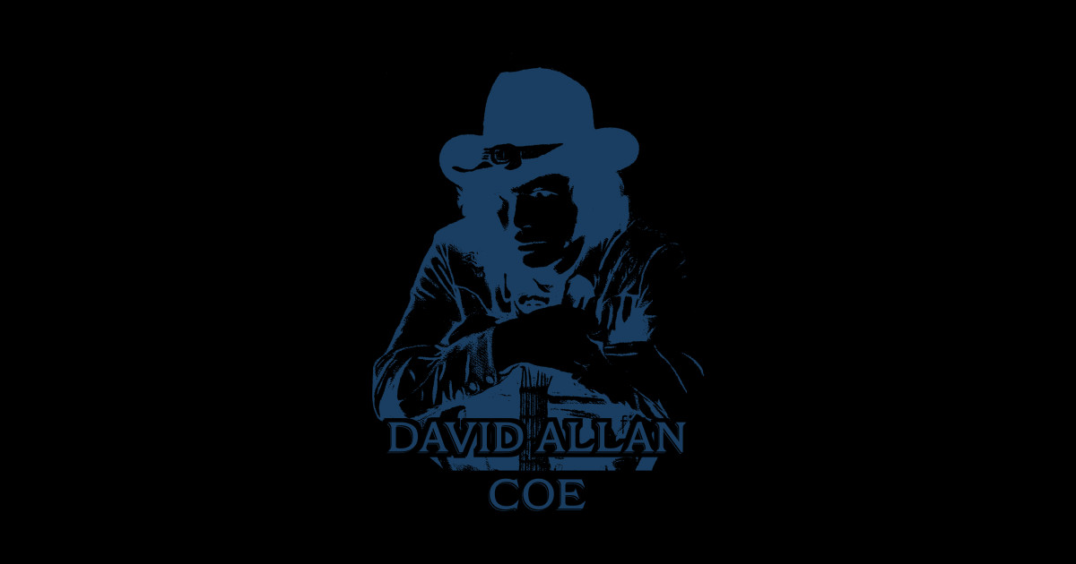 David Allan Coe // Retro Classic - David Allan Coe - Sticker | TeePublic