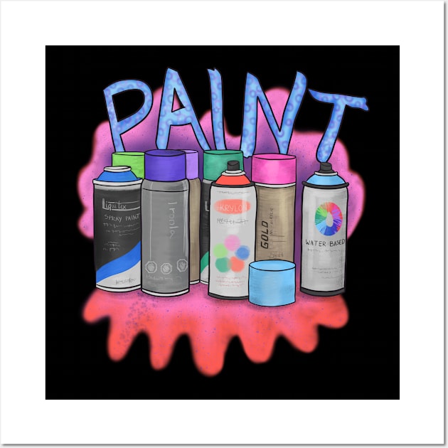 Spray cans - Spray Paint - Posters and Art Prints | TeePublic